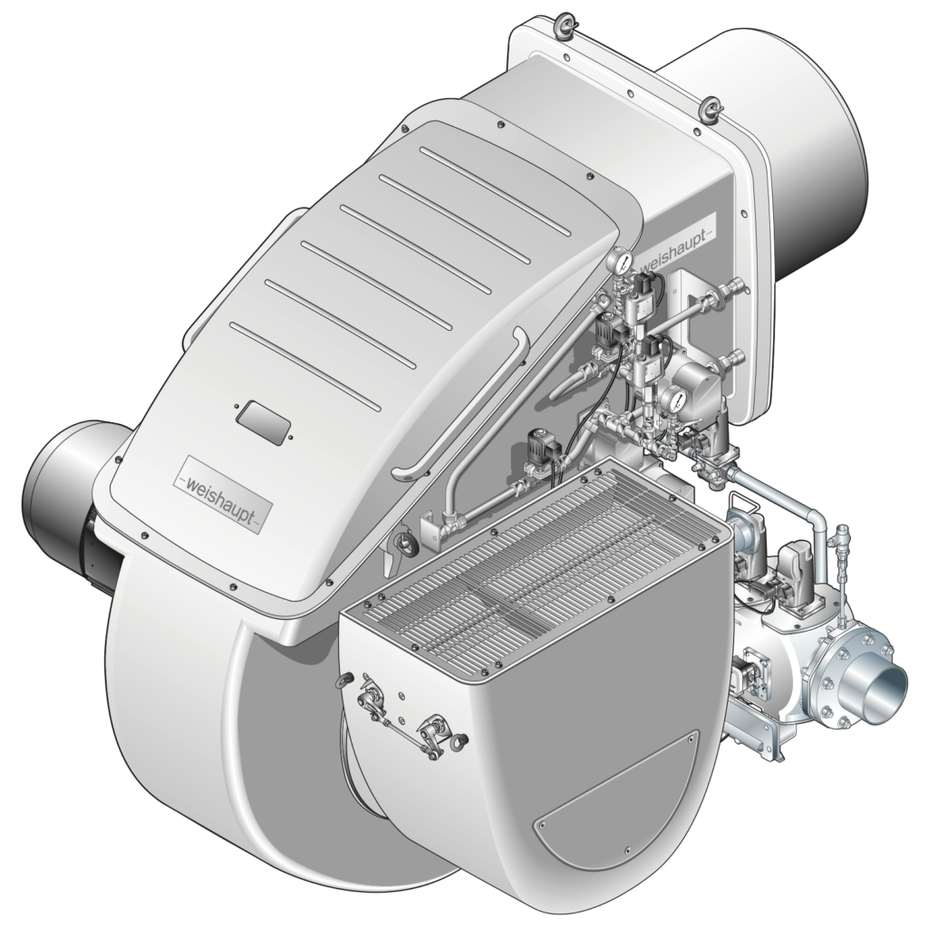Quemador de gas WKmono 80 - Weishaupt - Premac